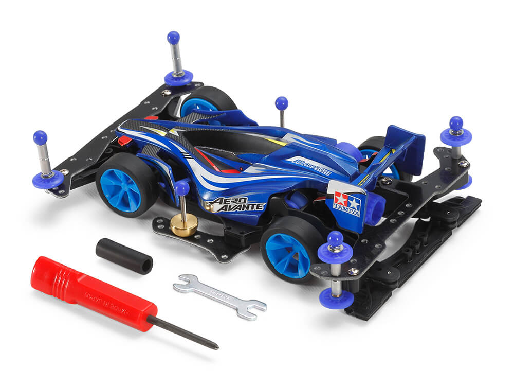 1/32 Mini 4WD REV #06 Mini 4WD Starter Pack AR Speed Spec Aero Avante ...
