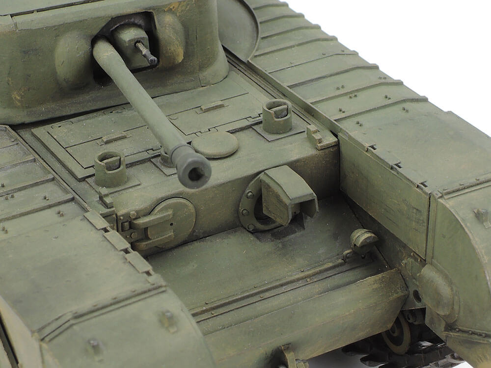 1/35 Tamiya MM #100 British Flamethrower Tank Churchill Crocodile ...