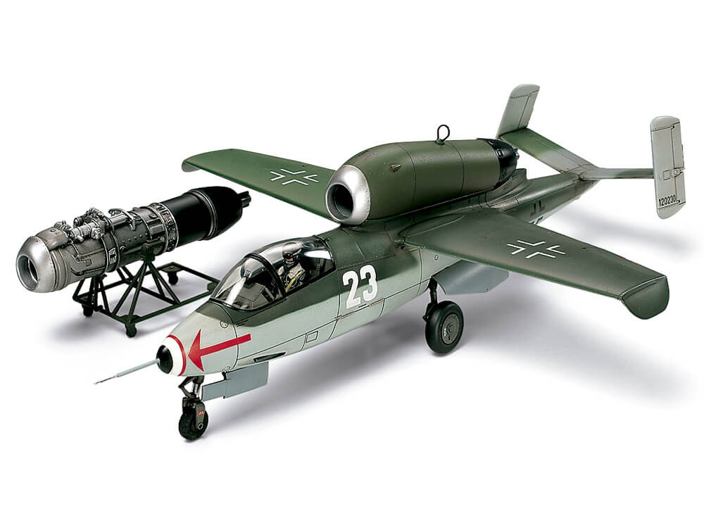 1/48 Tamiya #97 German Jet Fighter Heinkel He162 A-2 Salamander - Otaku ...
