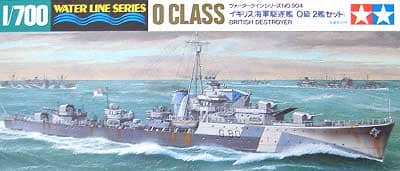 1/700 Water Line Series #904 British Destroyer O Class (2 kits in 1 ...