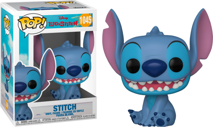 Funko Pop! Disney: Lilo & Stitch - Smiling Seated Stitch - Otaku Middle ...