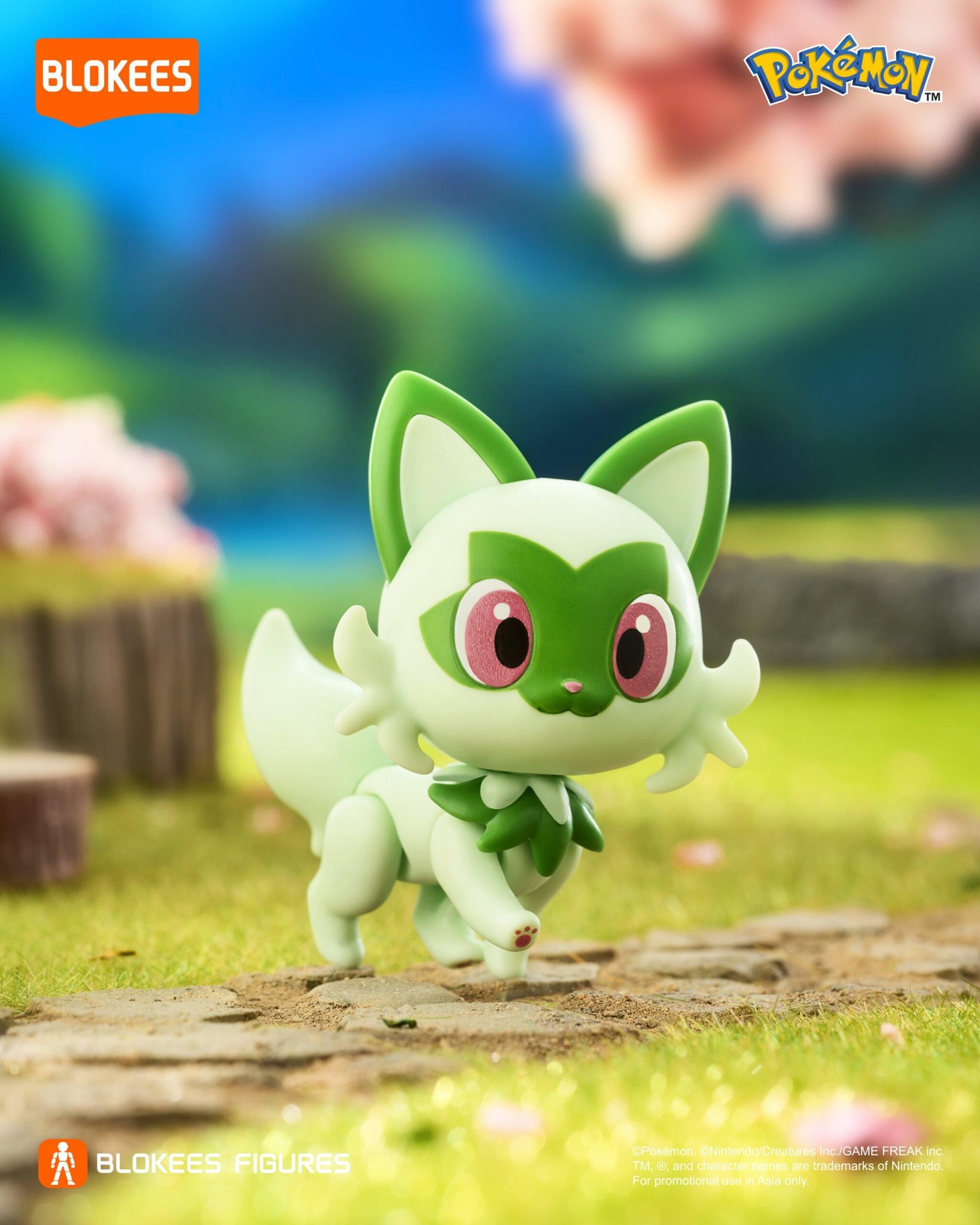 Blokees 74003 PokŽmon Sprigatito Prologue of Adventure Series Model Kit ...