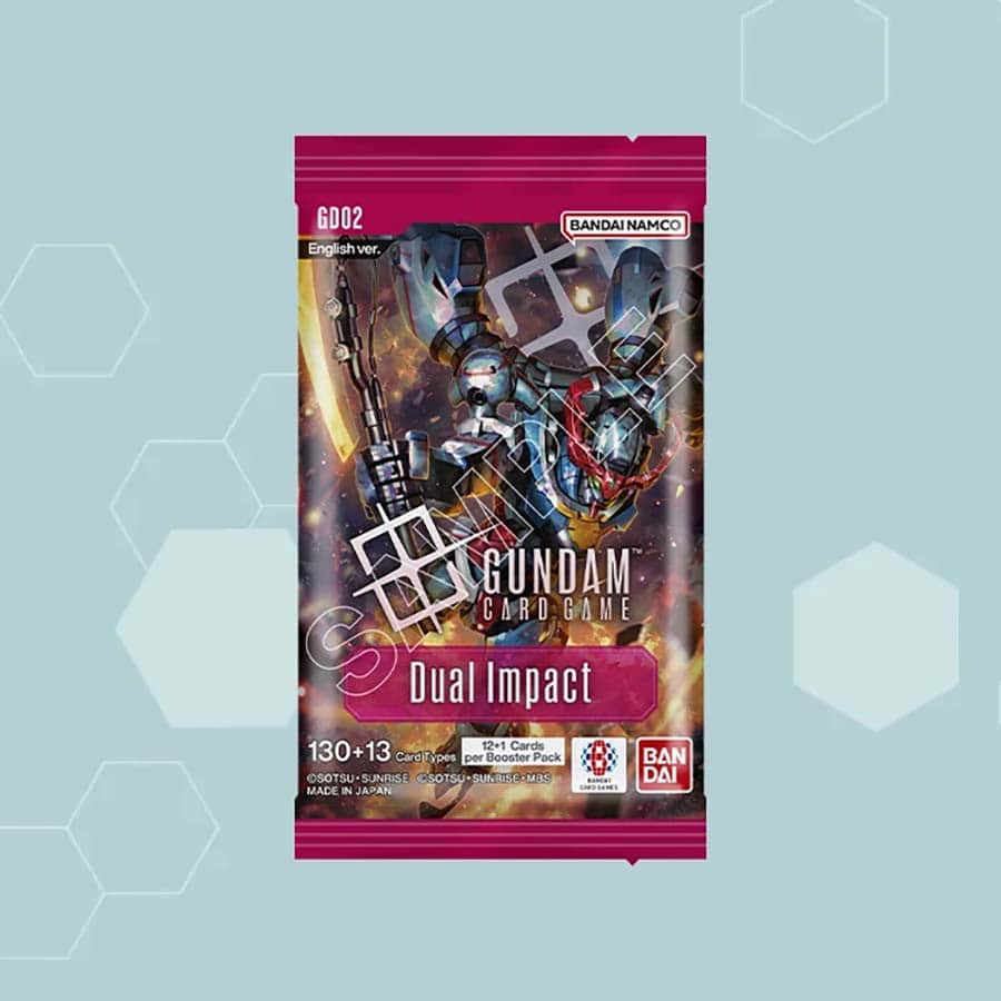 Gundam Card Game GD-02 Dual Impact Booster Pack (English Version ...