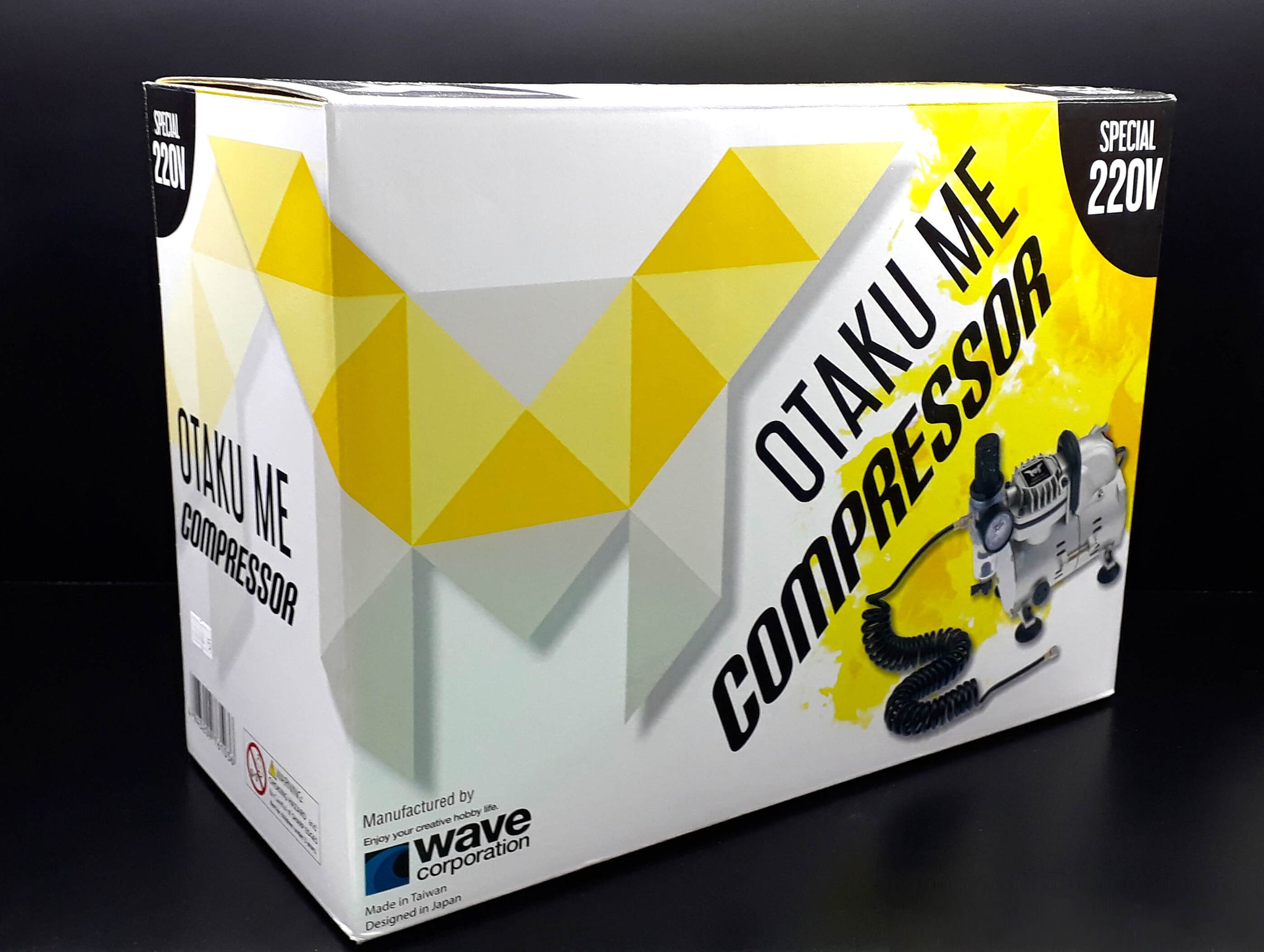 Otaku ME Compressor Special 220V (0.4MPa Max Pressure/46db Noise Level ...