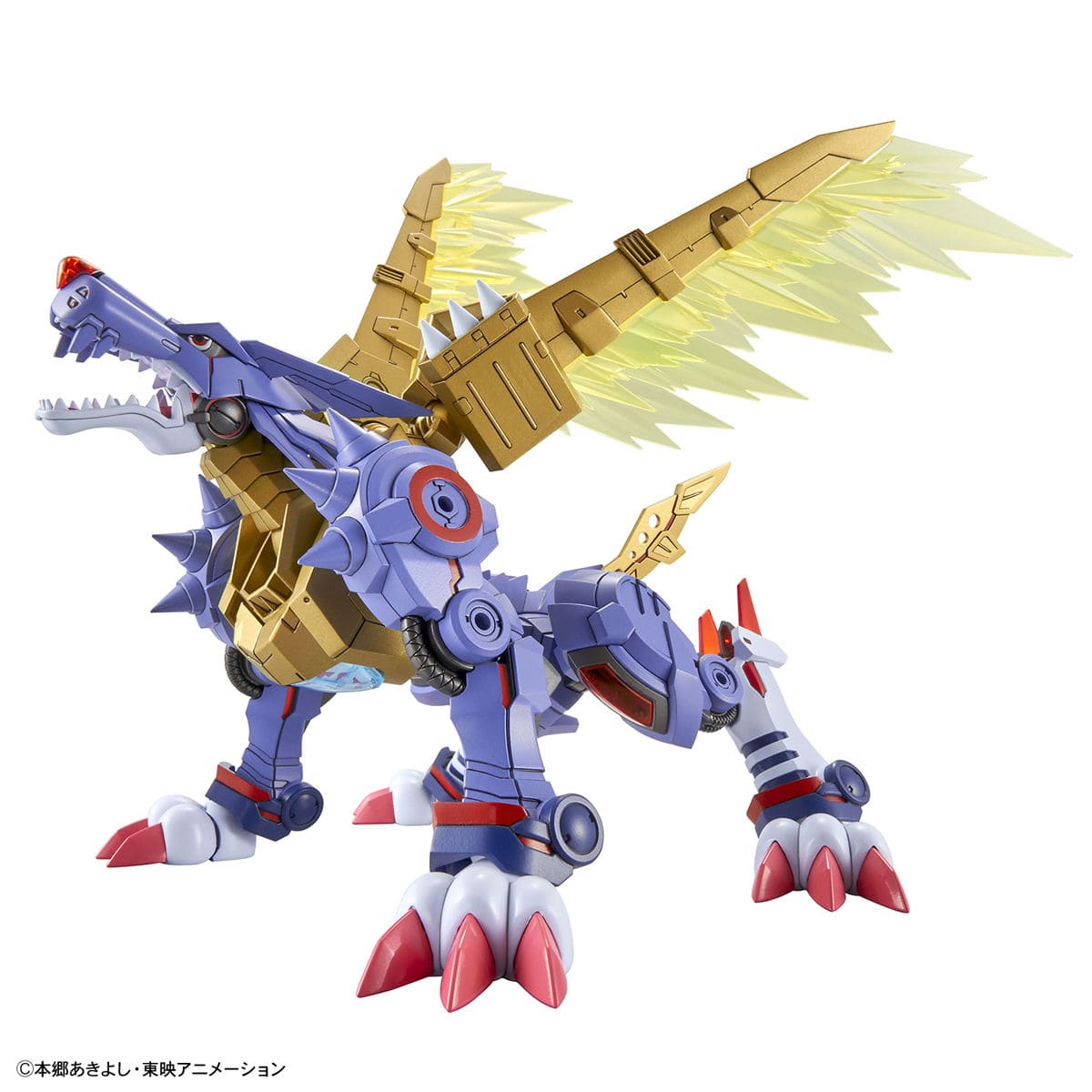 Figure-rise Standard Digimon Metal Garurumon (Amplified) - Otaku Middle ...
