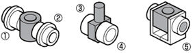 OP424 Additional Plastic Support Parts for PC-05 5.0mm Polycap - Otaku ...