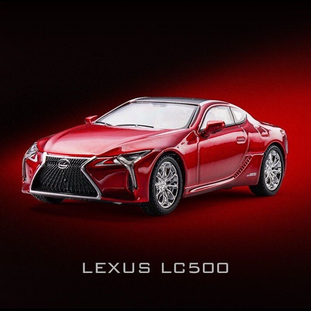 1/64 Enchery HellaFlush Lexus LC500 Red - Otaku Middle East Toys